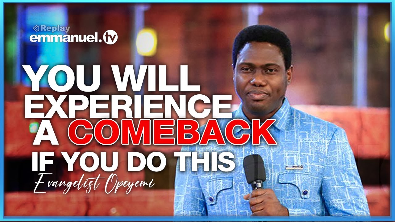 AGREE WITH GOD - Evangelist Opeyemi SERMON - YouTube