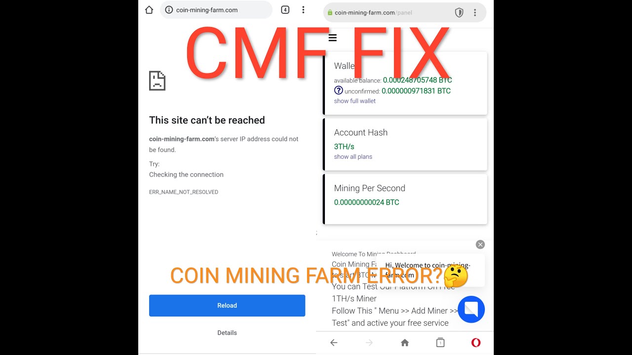 Coin Mining Farm FIX error - YouTube
