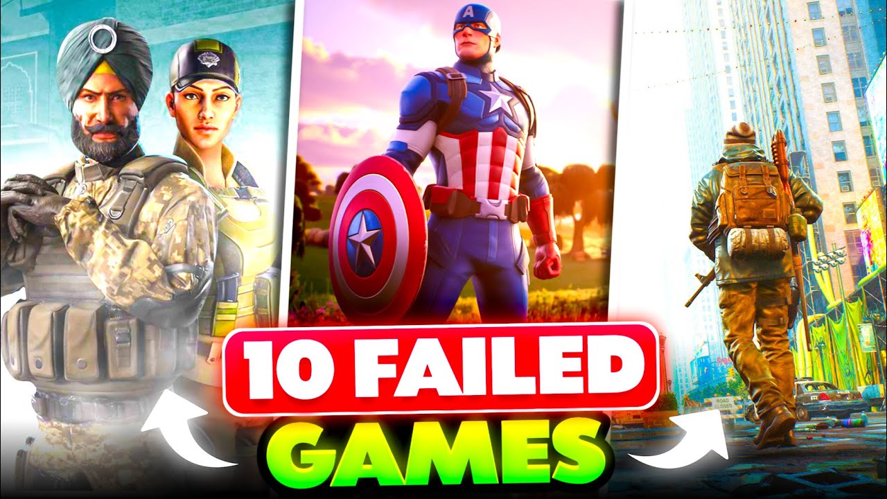 10 BIGGEST Gaming Failures Of All Time 🤬 - YouTube