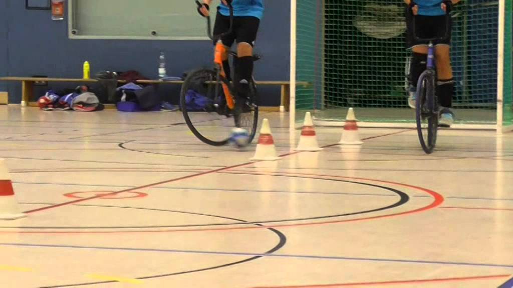Cycleball textbook - Pass training 2 - YouTube