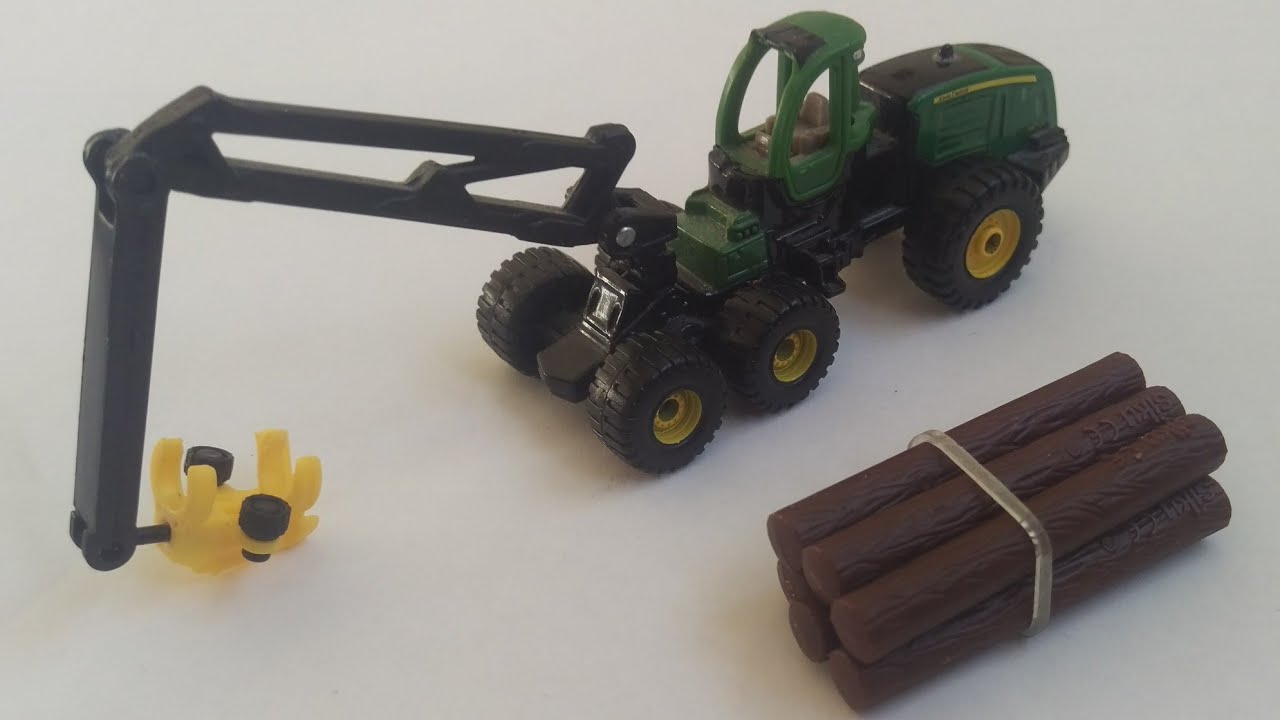 John Deere 1470E Harvester Siku 1652 - YouTube