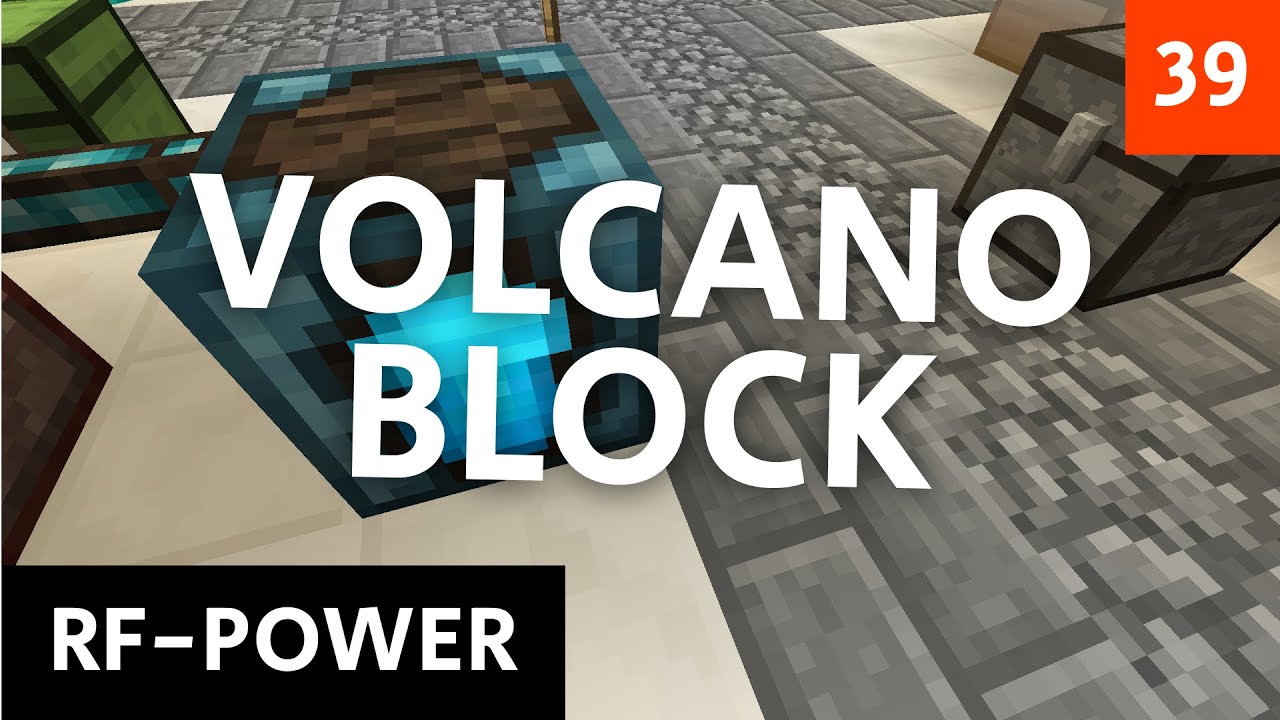 RF-POWER 🔥 Minecraft Volcano Block #39 - YouTube