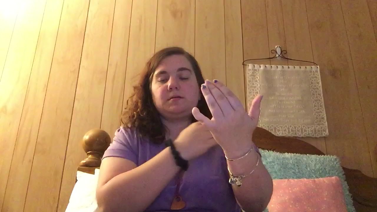 Fly me to the moon (sign language) - YouTube