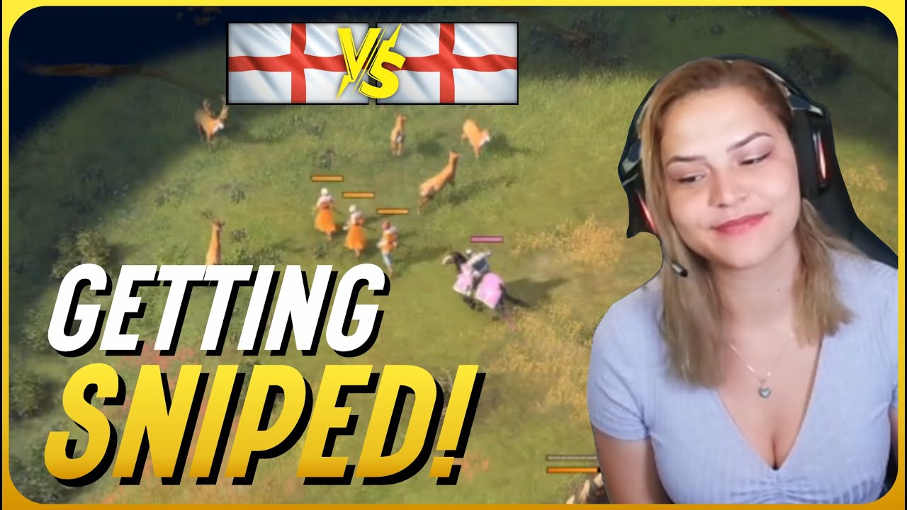 Getting Sniped by Draadloser - English Mirror | AOE4 - YouTube