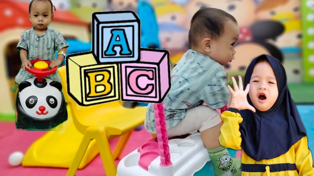 Fun indoor Playground for kids💃 learning with ARA JENDRA KIDS - YouTube