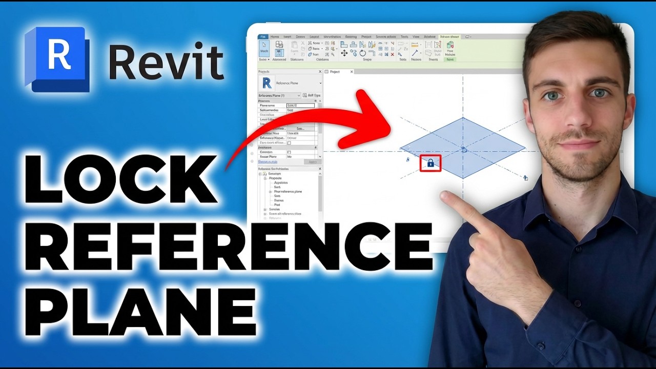 How To Lock a Reference Plane in Revit 2026 (Secure Reference Planes in ...