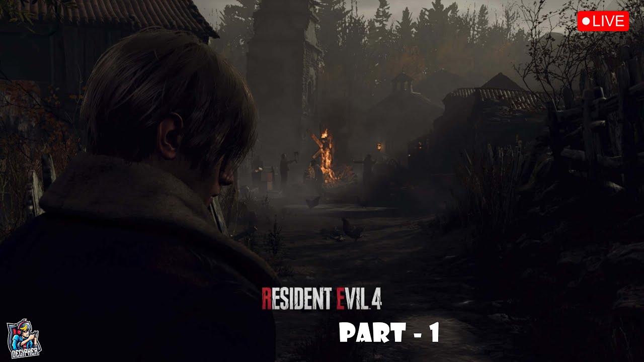 RESIDENT EVIL 4 Remake - PART - 1 - PART - 1 GAMEPLAY WALKTHROUGH LIVE ...