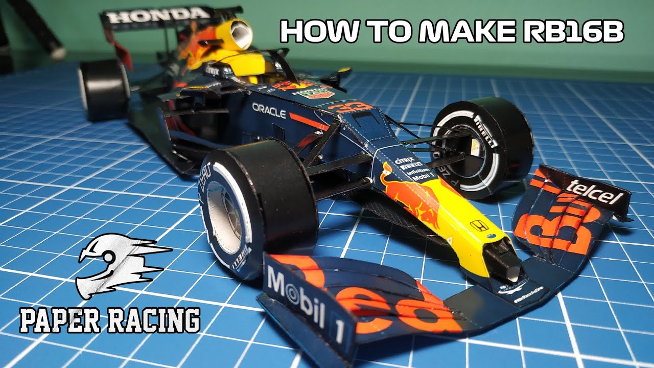 COMO MONTAR RED BULL RB16B CARRO 2021 PAPERCRAFT | HOW TO MAKE ...