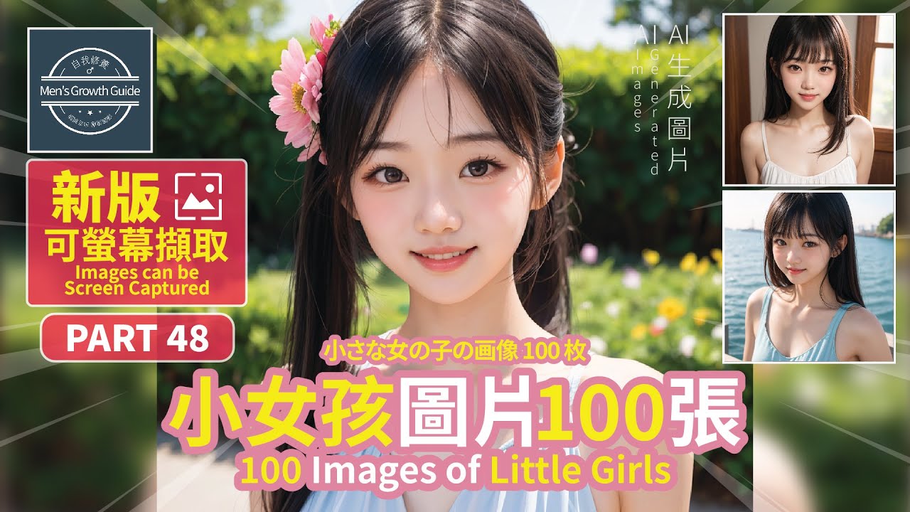 [Part 48] AI生成小女孩圖片 | AI Generated Images of Little Girls | AI | AI ...