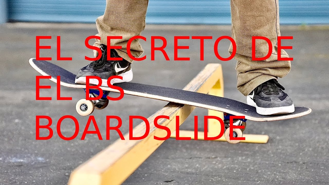 Como hacer el bs boardslide - YouTube