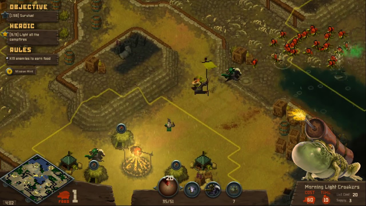 Tooth and Tail - Story Walkthrough 4-1: Bonepit Exile (Heroic) - YouTube