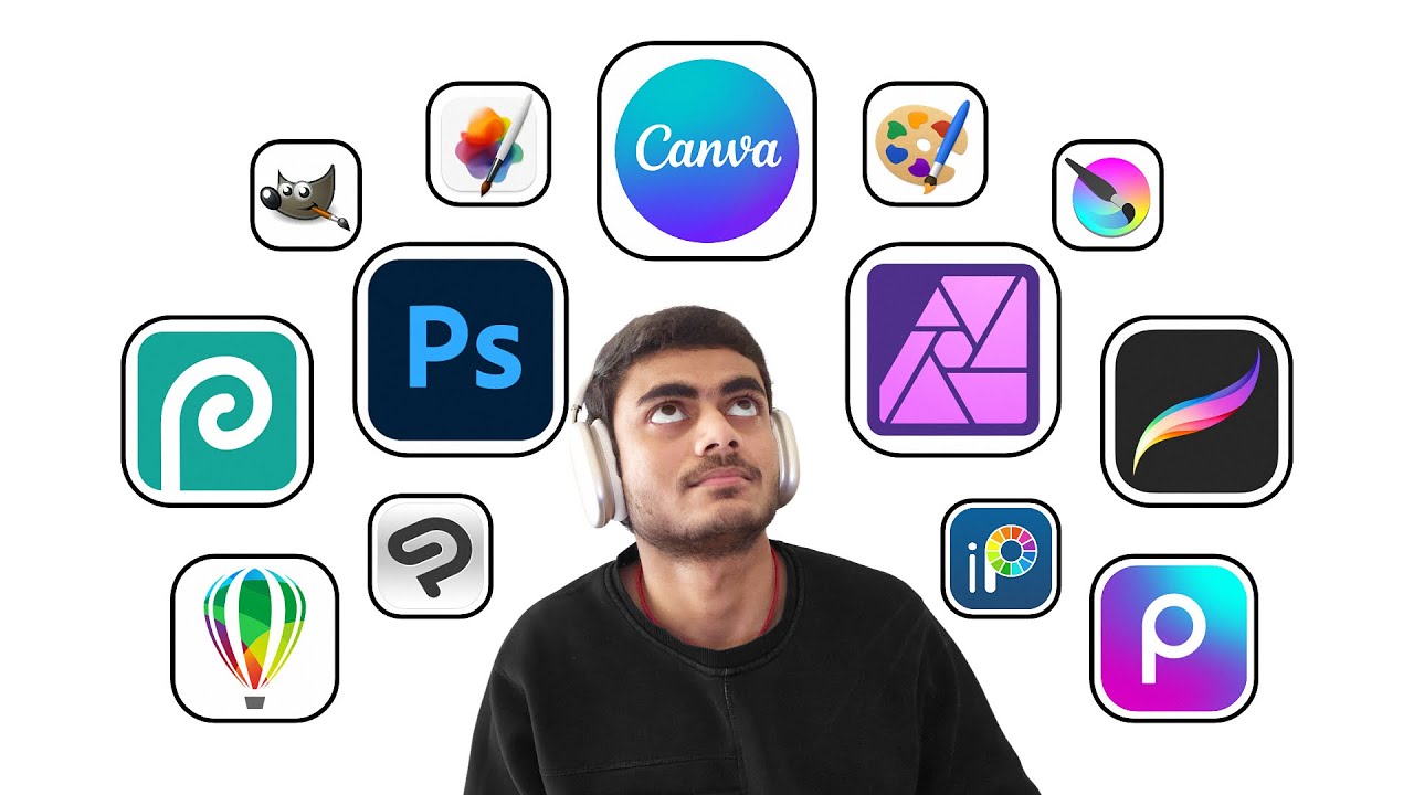 I Designed The Same Thumbnail In Every Software - YouTube