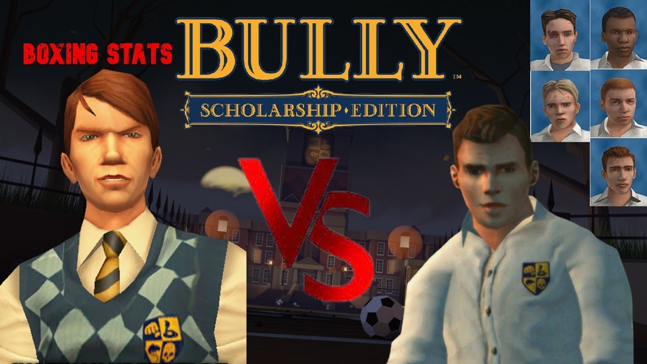 Bully SE: Justin Vandervelde ( 400 HP / Boxing Stats ) VS Bullies ( No ...