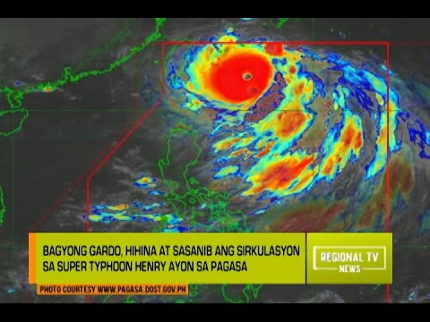Regional TV News: Bagyong Gardo, hihina at sasanib ang sirkulasyon sa ...