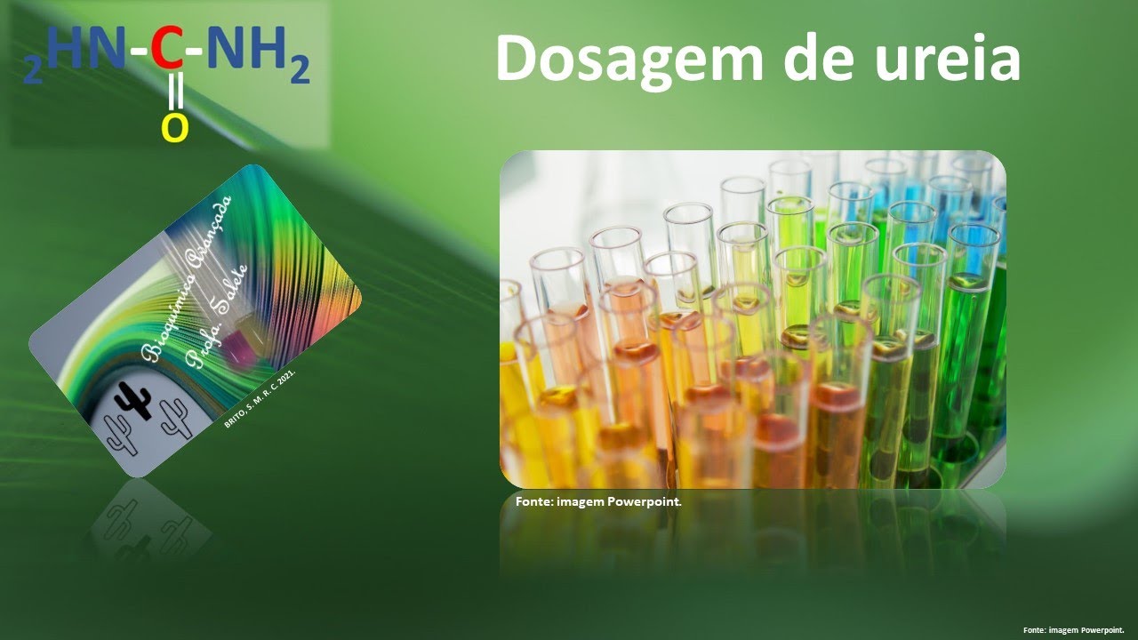 Dosagem de ureia - YouTube