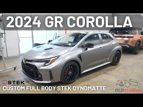 2023 Toyota GR Corolla – Heavy Metal – STEK DYNOmatte PPF – Matte Lackschutzfolie