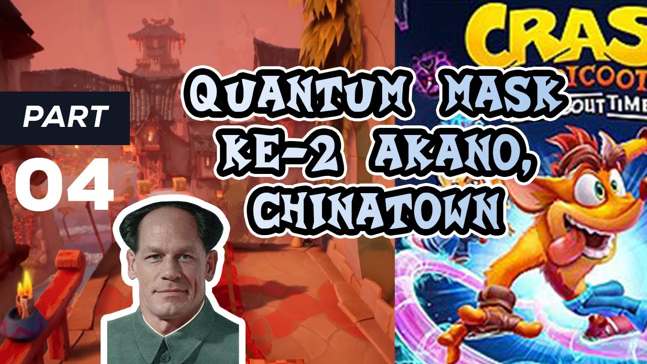 CRASH ITS ABOUT TIME PART 04 - QUANTUM MASK KE-2 KEREN BANGET - YouTube
