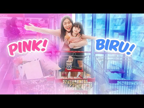 YUKA-CHAN BELANJA BULANAN 1 WARNA! | vlog