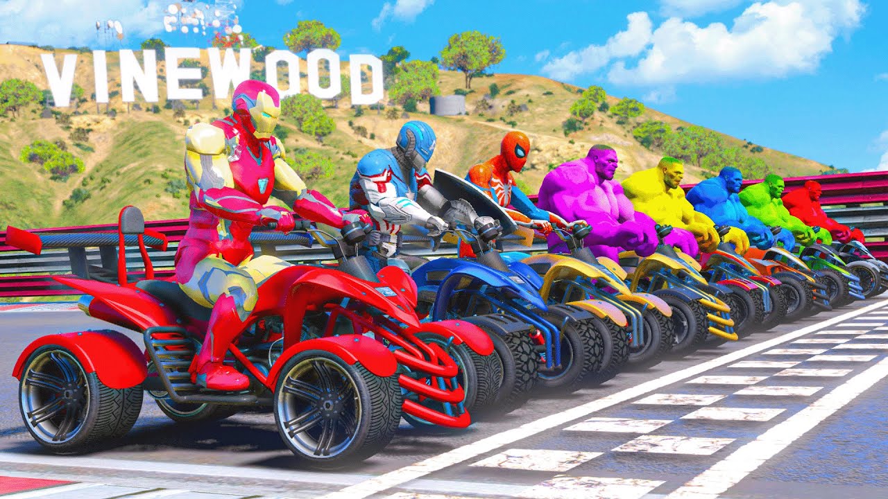 SUPERHERO Competition Challenge | Hulk Color & Avenger Spiderman ...