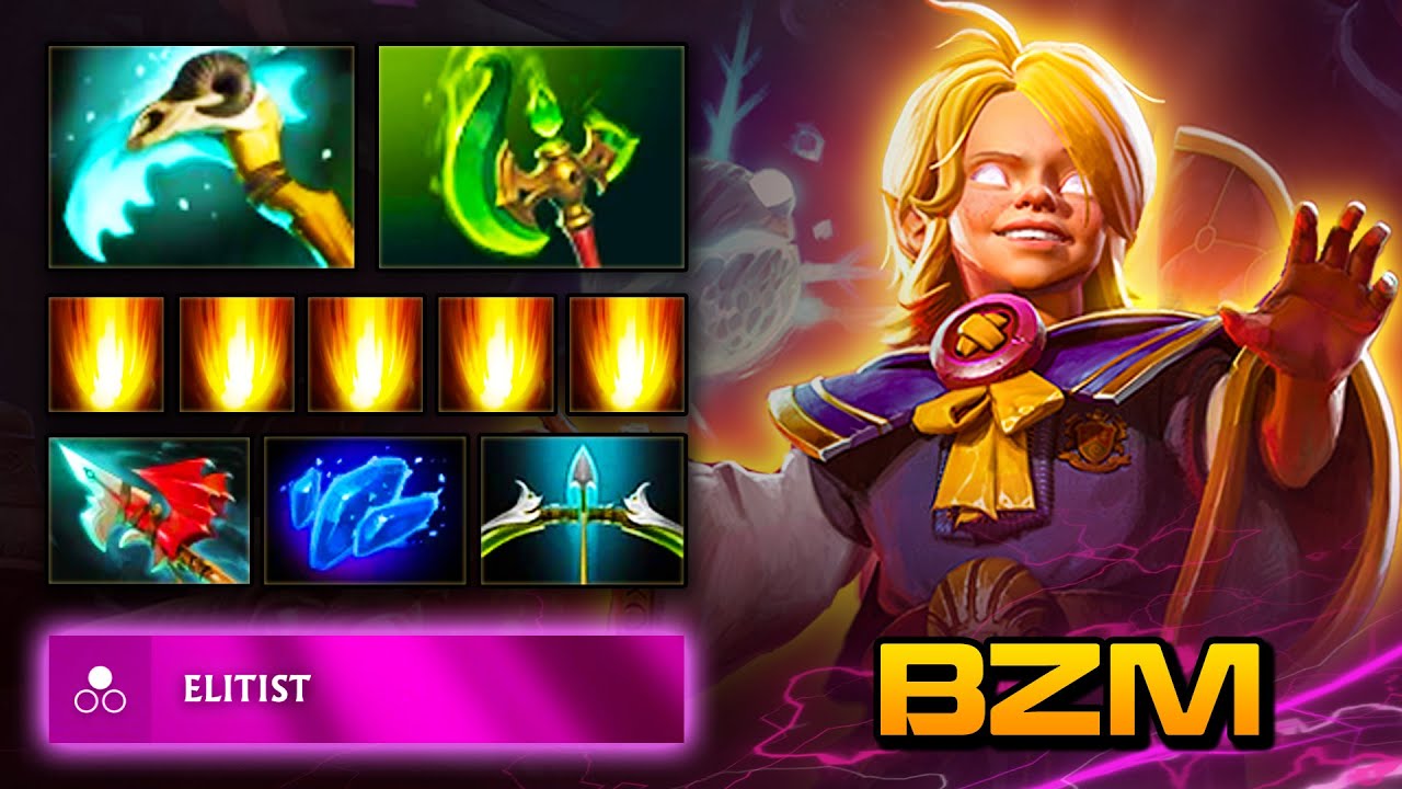 Bzm INVOKER Mid - Patch 7.37e | Full Gameplay Dota Class - YouTube