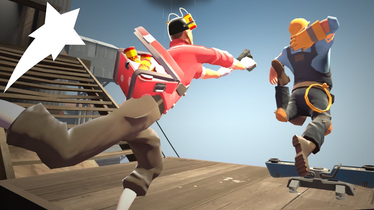 TF2: Shortstop Shoving is Totally Overpowered - YouTube