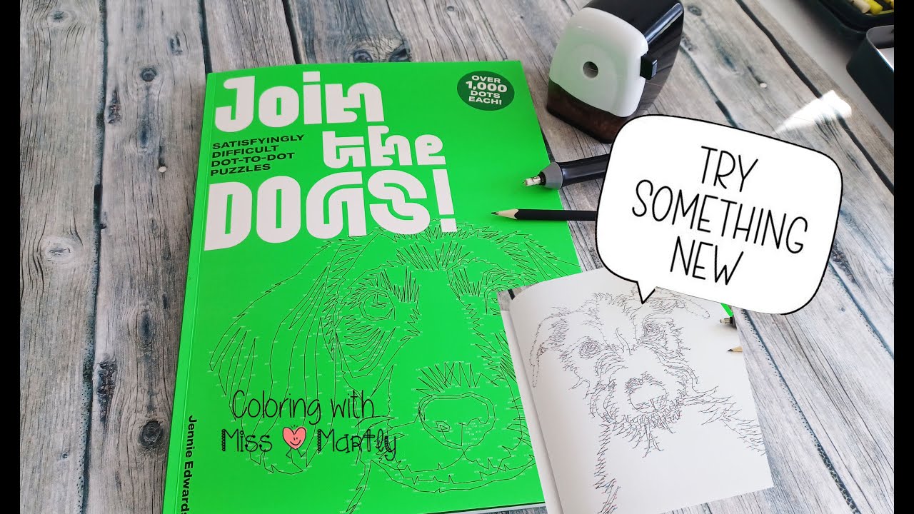 Try something NEW ! Join the DOGS Flip Through & Speed Test | dot-to ...