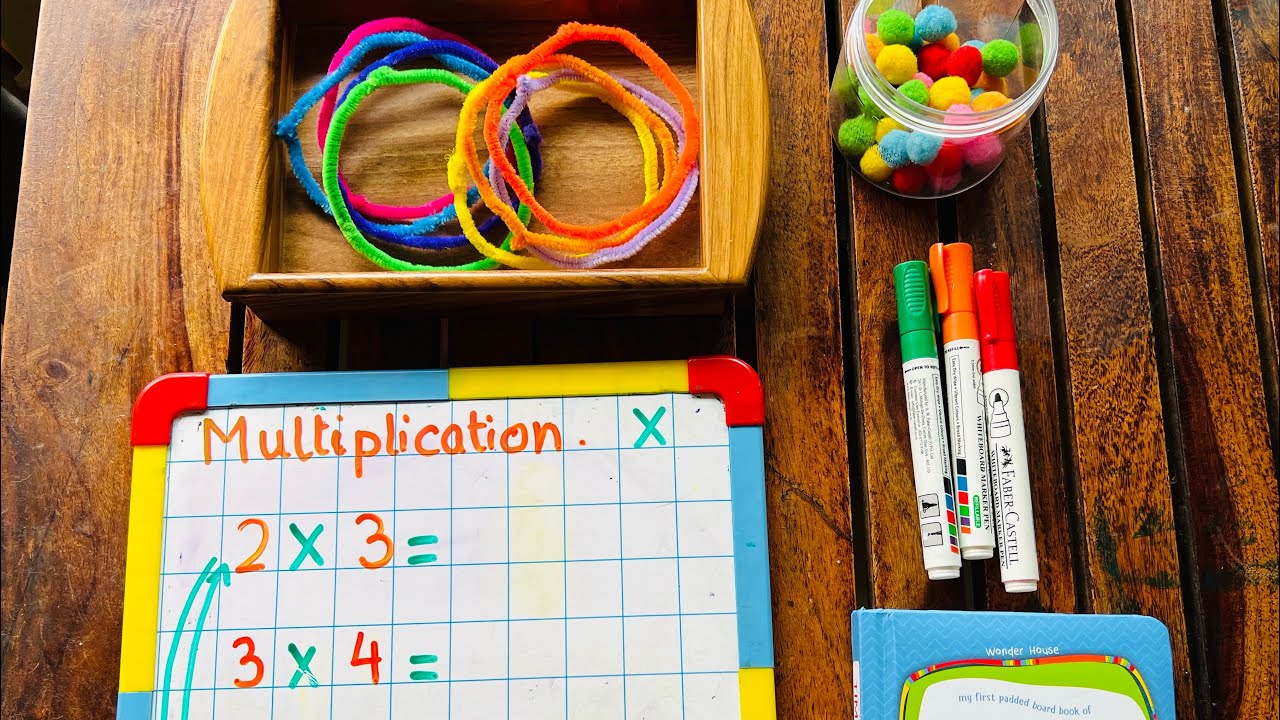 Teaching Multiplication Concept To Small Kids - YouTube