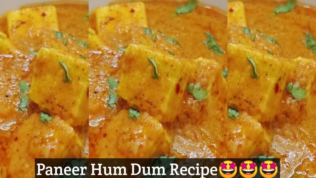Paneer Hum Dum Recipe🤩🤩 - YouTube