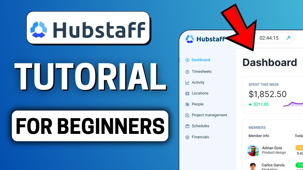 How to Use Hubstaff - Hubstaff Time Tracking Tutorial 2025 - YouTube