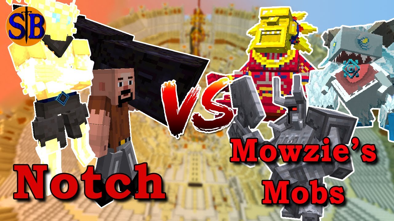 Notch(Dawncraft Mobs) vs Mowzie's Mobs | Minecraft Mob Battle - YouTube