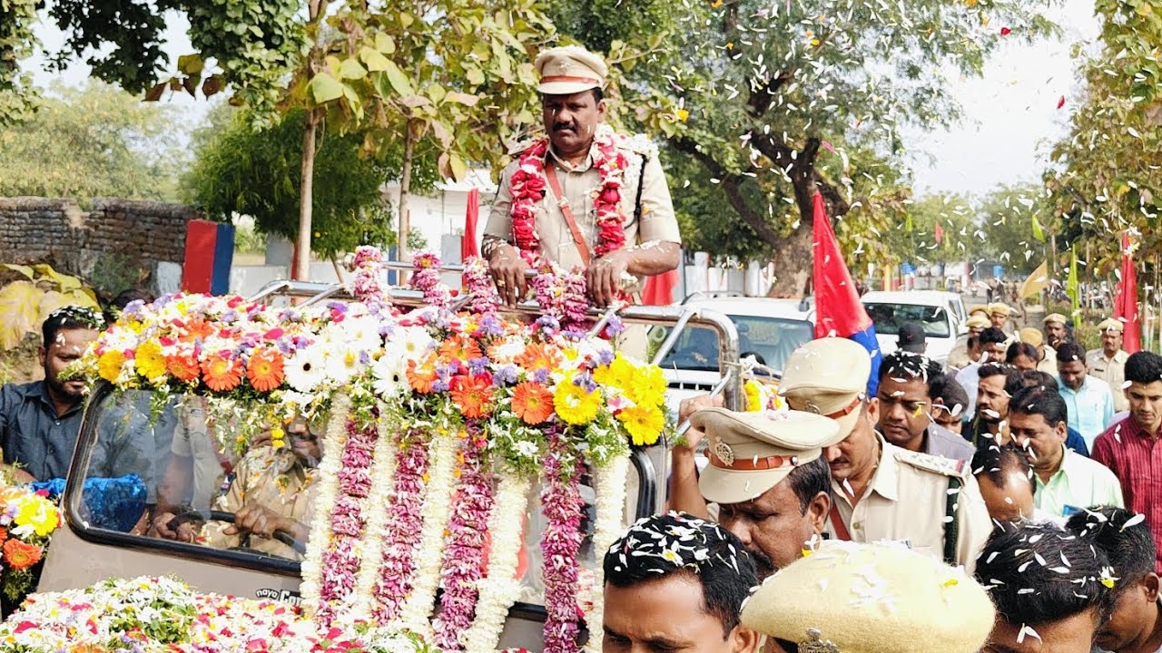 A Grand Farewell Function Was Held At The Police Headquarters Of ...