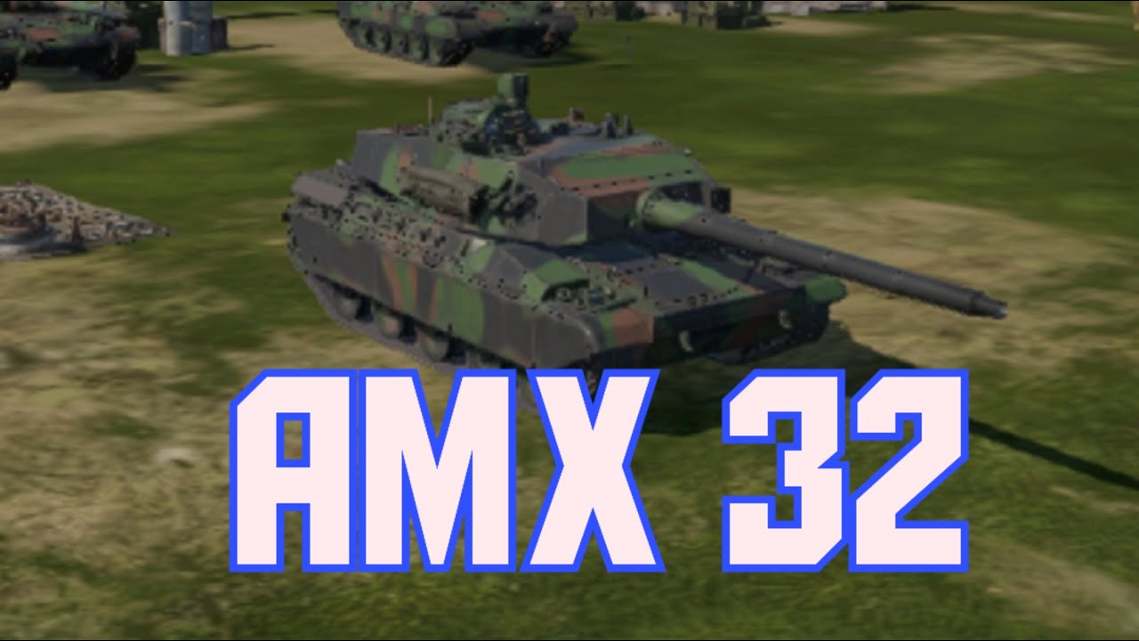NEW AMX 32 platoon review - WAR THUNDER MOBILE - YouTube