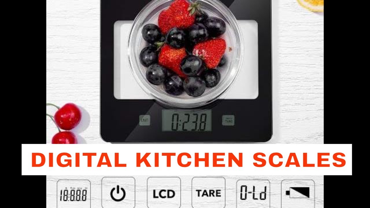 How to use CUSIBOX Digital Kitchen Scale for Baking and Cooking ...