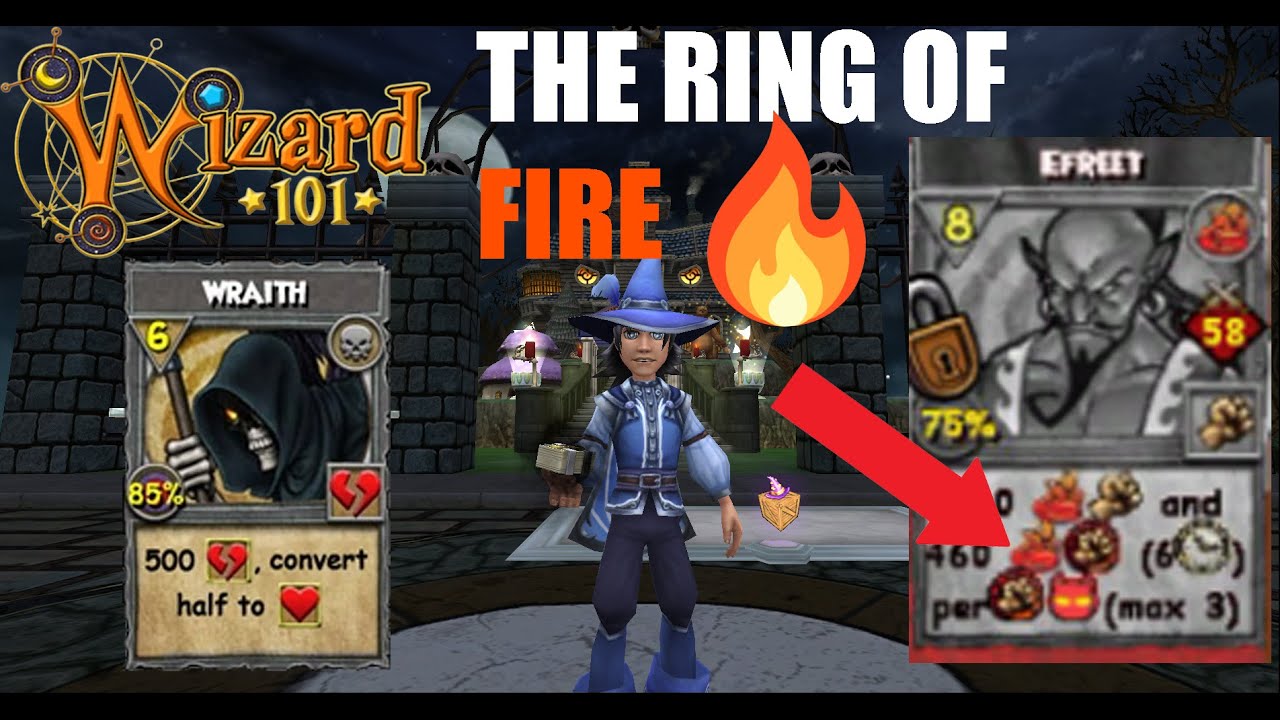 Wizard101 Death PVP #3 The RING OF FIRE!! - YouTube