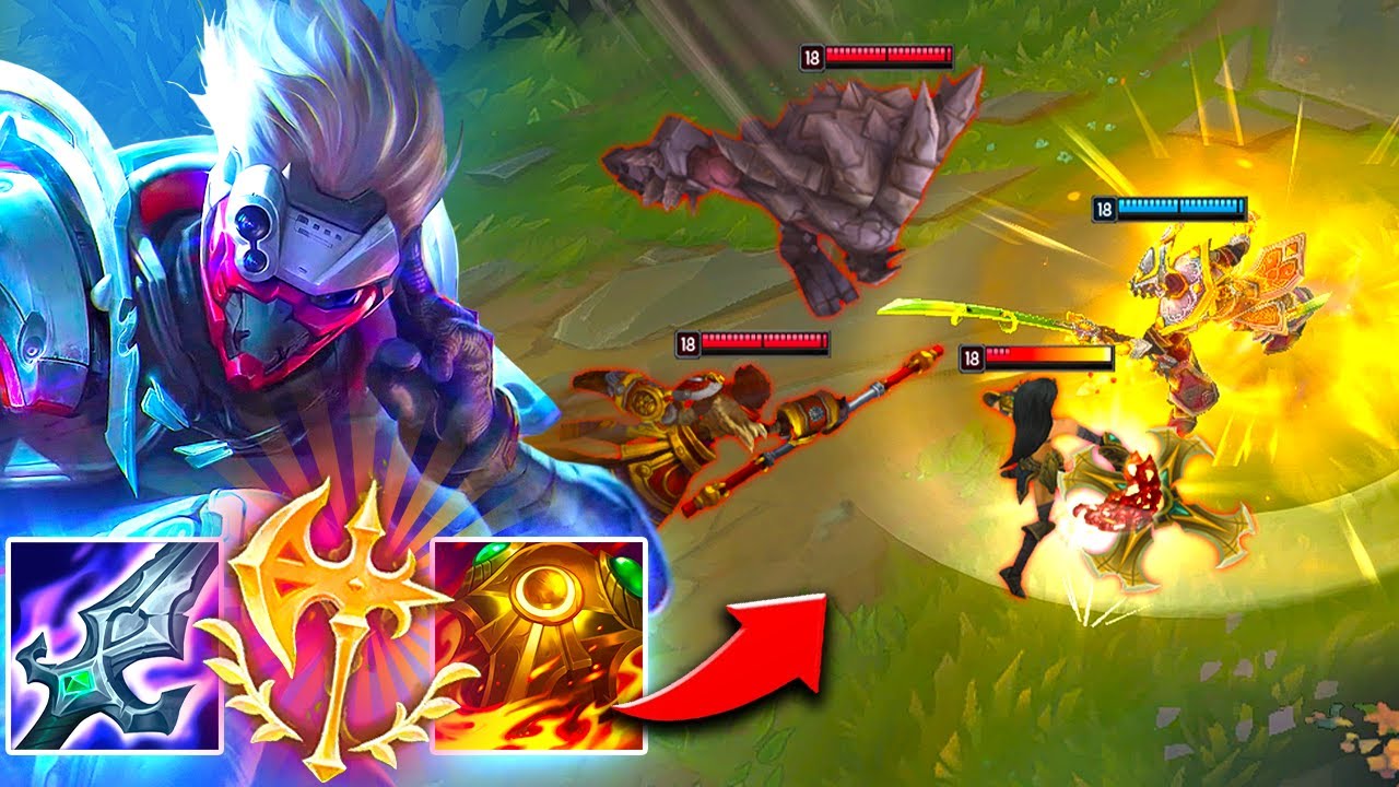 CONQUEROR MASTER YI can TANK EVERYTHING (REALLY) - YouTube