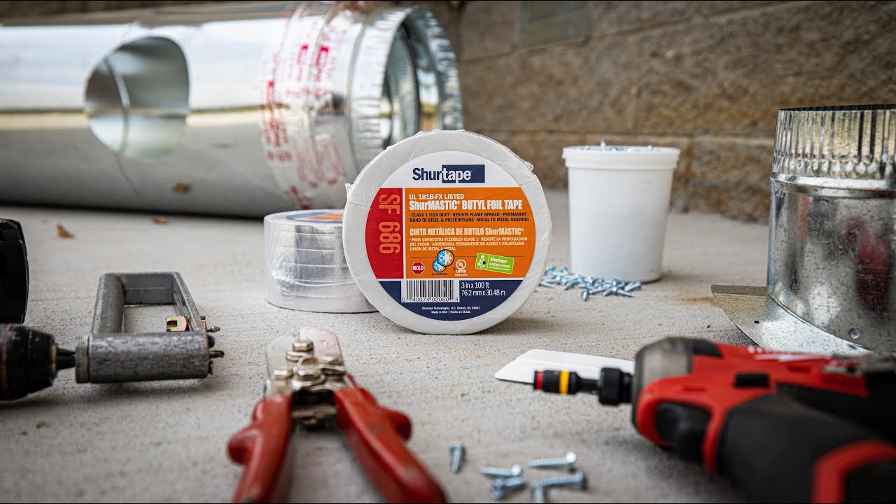 HVAC Ductwork BEST Practices Using SHURTAPE | Part 1 - YouTube