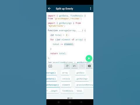 Grasshopper Fundamentals II _ SPLIT UP EVENLY - YouTube