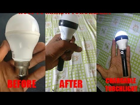 how to make a torch light at home using pvc pipe - YouTube