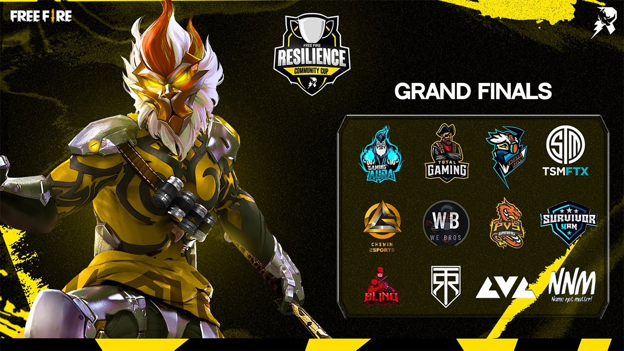 RESILIENCE ESPORTS PRESENTS FREE FIRE COMMUNITY CUP | GRAND FINALE ...