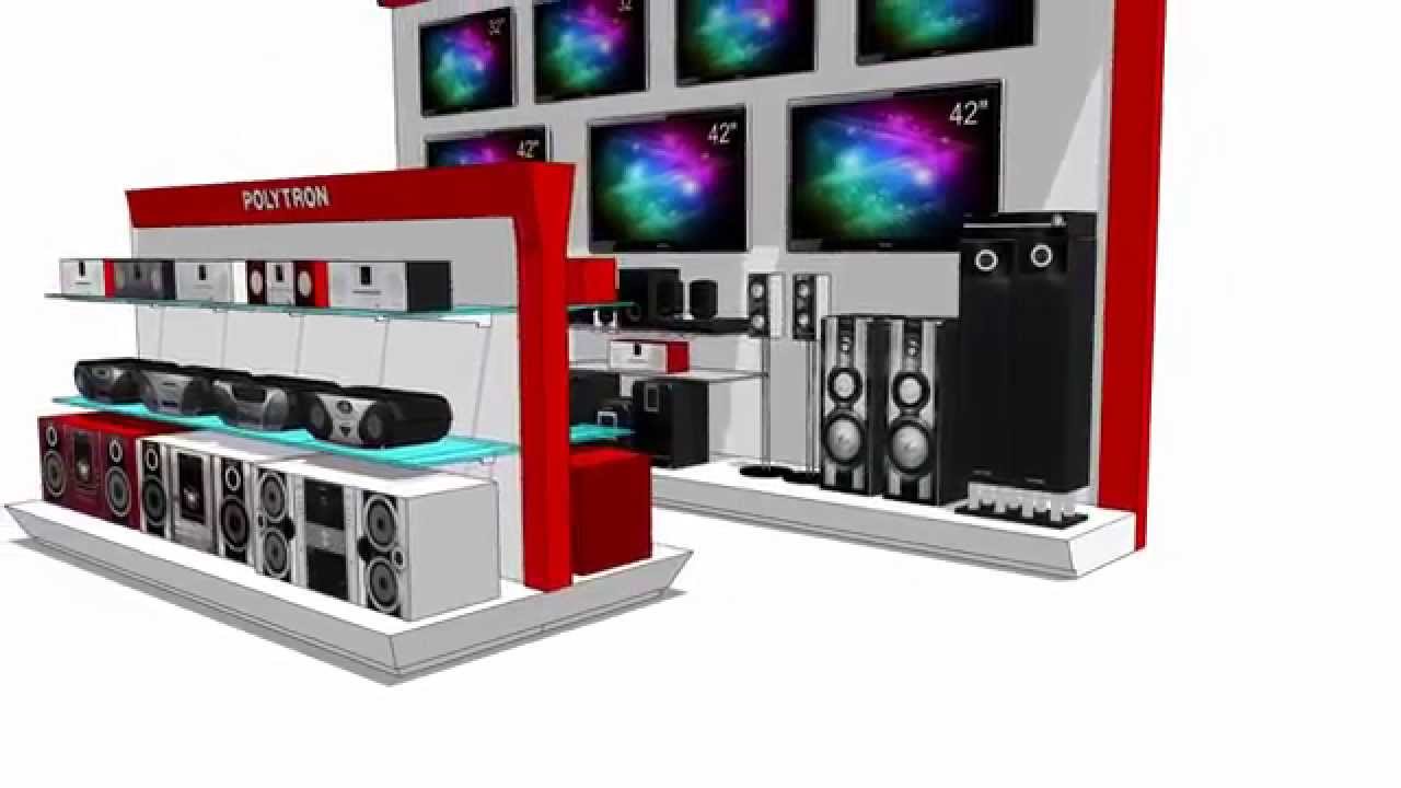 Booth POLYTRON Toko Feli Jaya Pamekasan Madura - YouTube