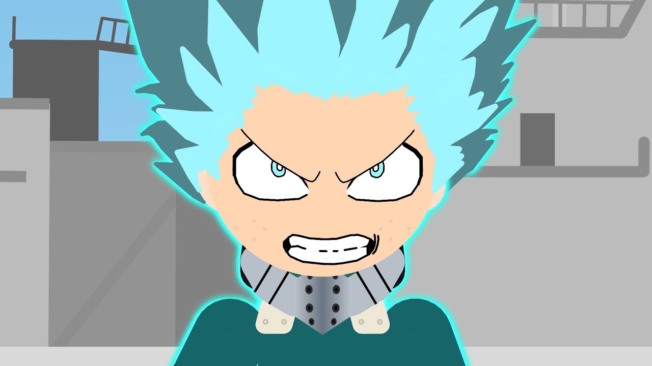 Deku "Midoriya" (Boku No Hero Academia) One For All 100% | Stick Nodes ...