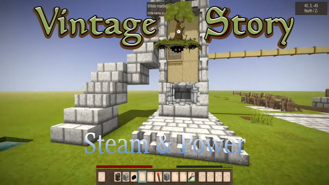 Vintage Story | Steam & Power (Steam Engine!!!) | 1.19.5 - YouTube