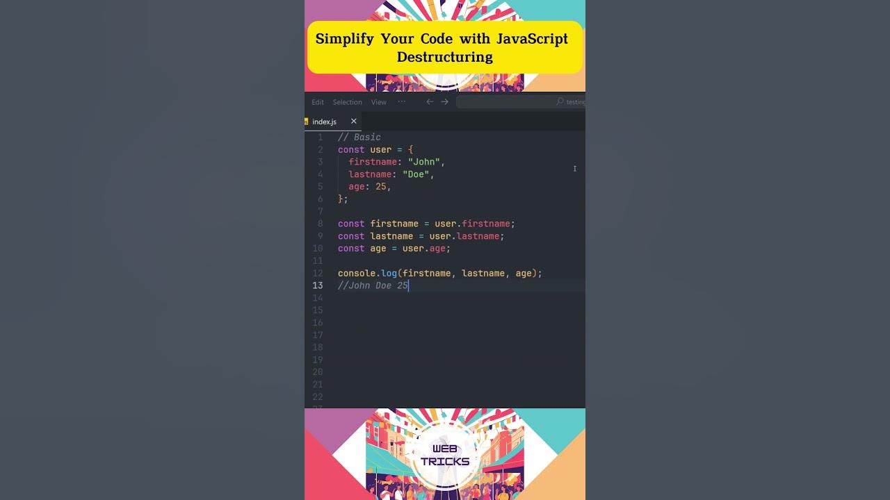 Destructuring Made Easy - YouTube