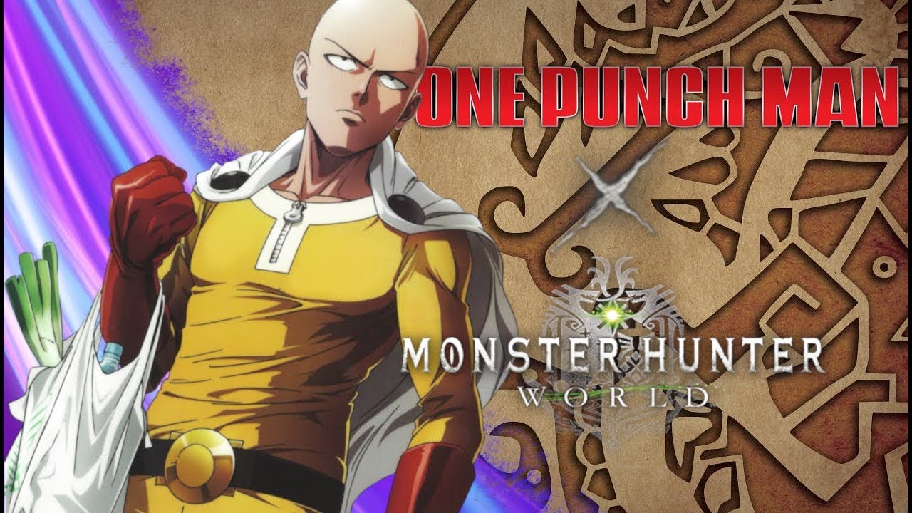 [MHWORLD] ONE PUNCH MAN PC MOD. SAITAMA - YouTube