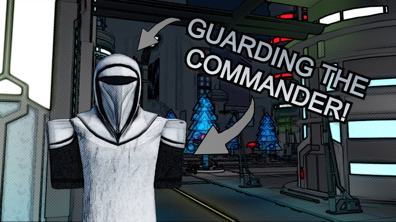 GUARDING THE COMMANDER OF RG! | Roblox Star Wars Coruscant - YouTube