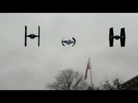 TIE Advanced and Imperial Shuttle VFX Tests - YouTube