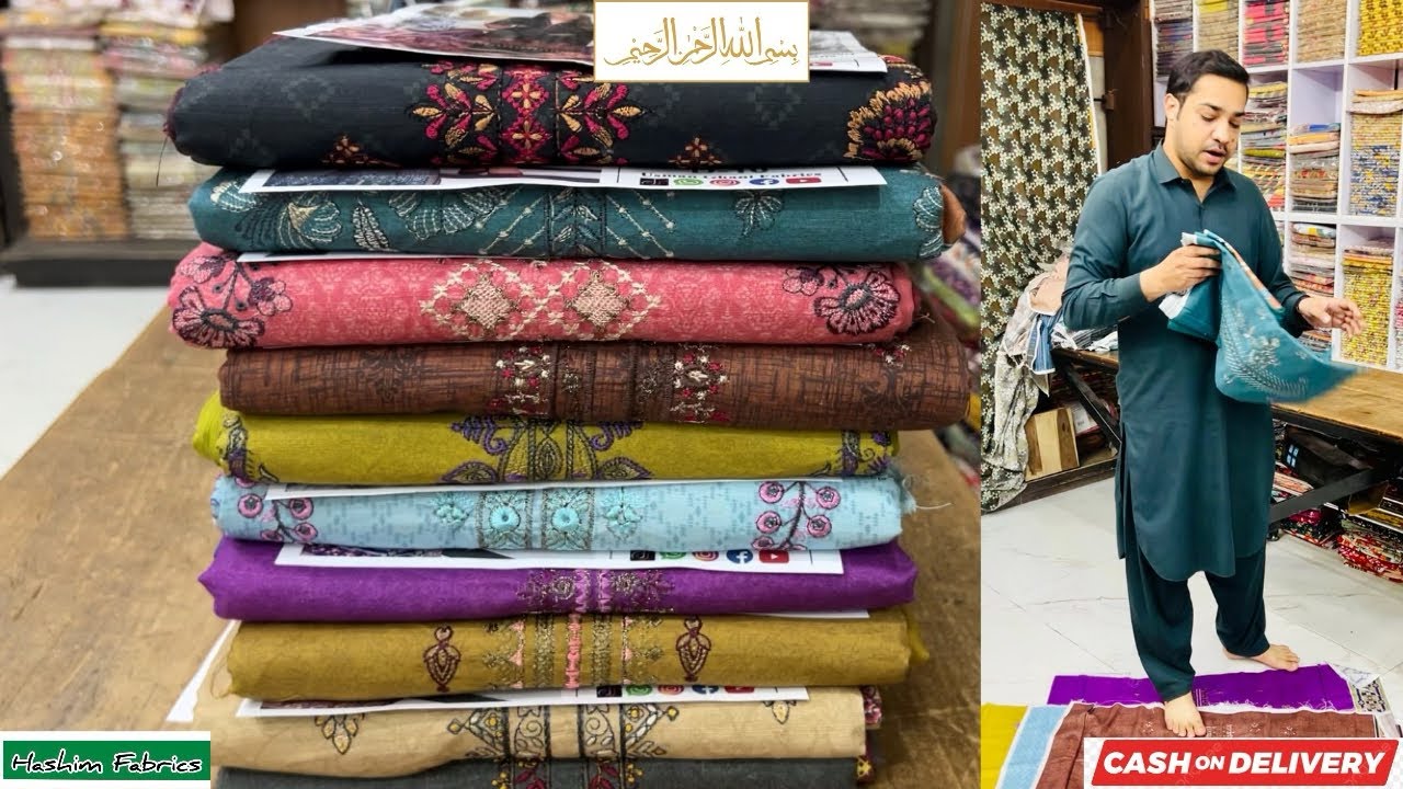 Winter Embroidered 3-Piece VOL 2 | original Safa Marwa | Hashim Fabrics ...