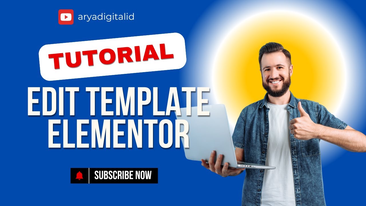Cara Edit Tapilan Website Landingpage - YouTube
