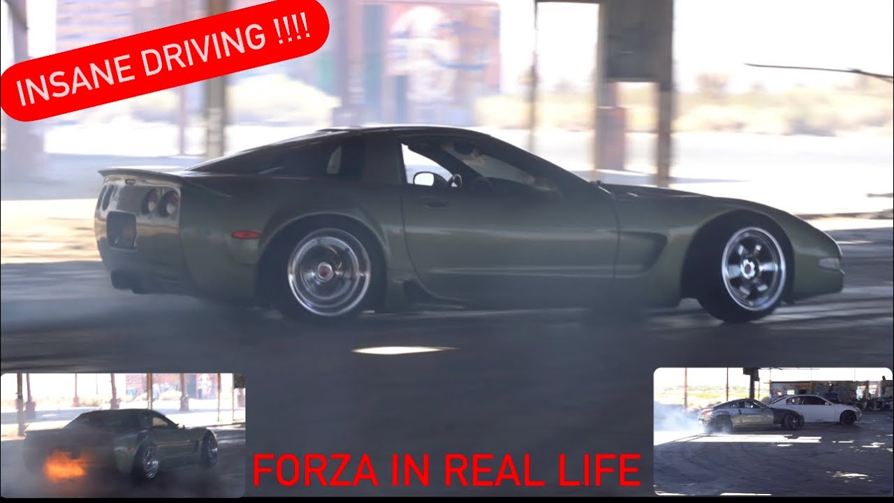 DRIFTING MY C5 CORVETTE IN ABONDONED WAREHOUSE!!! CRAZY TANDEMS REAL ...