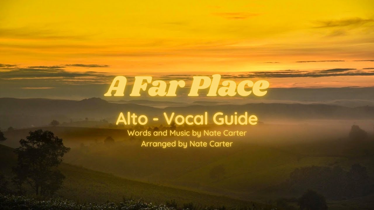 A FAR PLACE | ALTO VOCAL GUIDE by Rose Ann Concepcion - YouTube